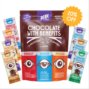 All Peak Variety Pack - 7 Bars – PEAK CHOCOLATE